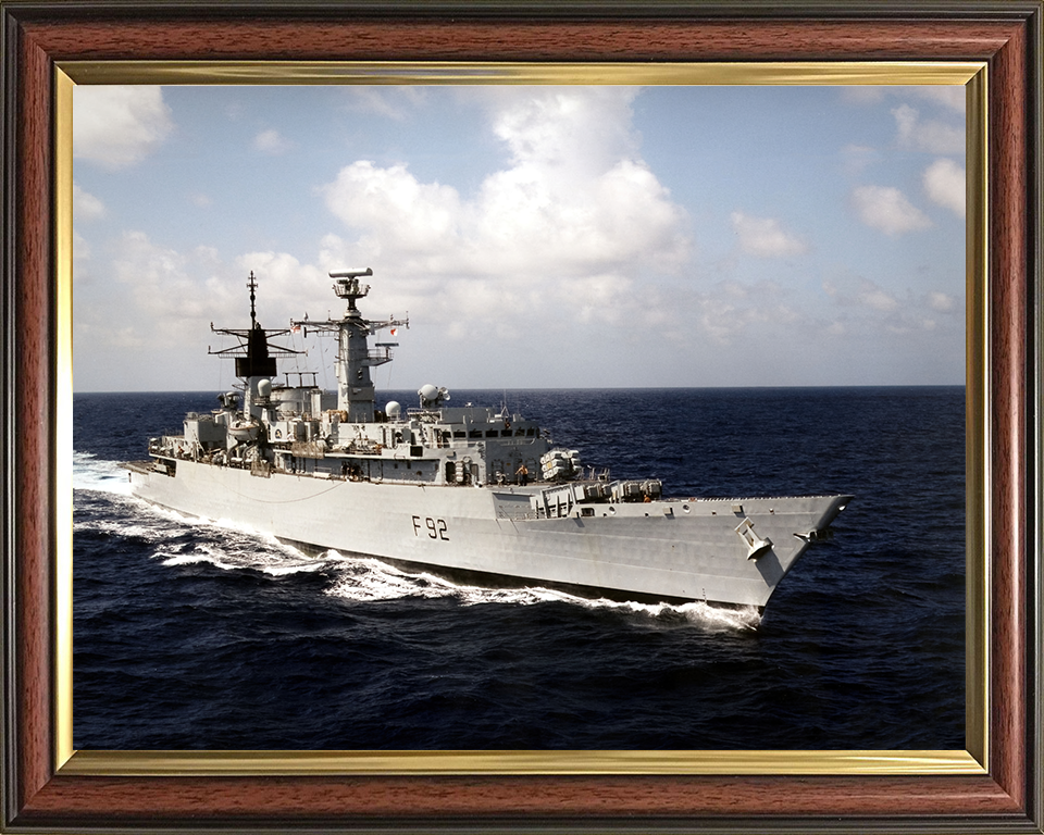 HMS Boxer F92 Royal Navy Type 22 Frigate Photo Print or Framed Print ...